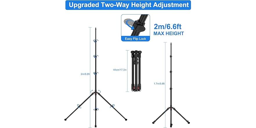 Anautin Extendable Light Stand Photography