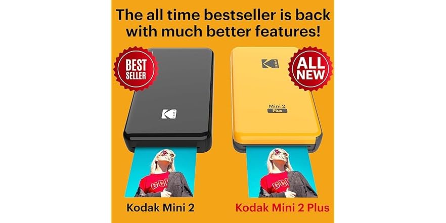 Kodak Mini 2 Bluetooth Photo Printer