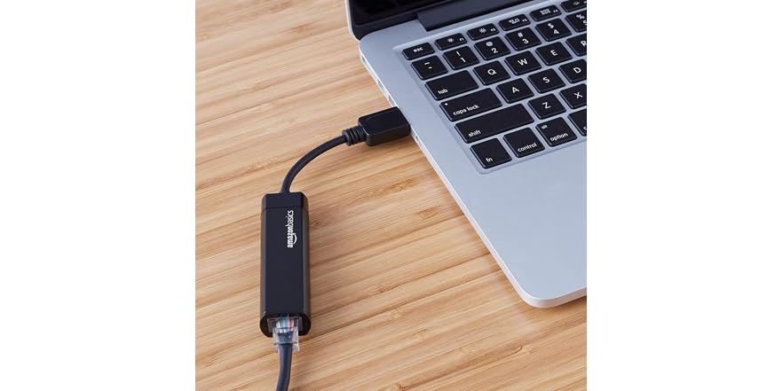 Amazon Basics USB to Ethernet Internet Adapter
