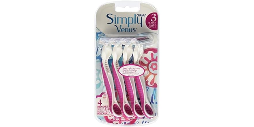 Gillette Simply Venus 3 Blade Disposable Razors
