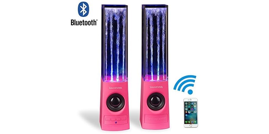 SoundSOUL Bluetooth Dancing Water Speakers