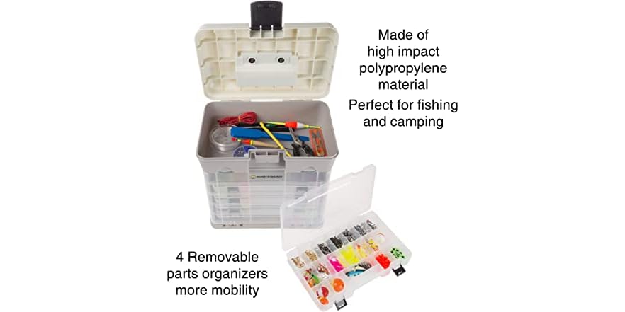 Storage Tool Box-Durable Organizer (Gray)