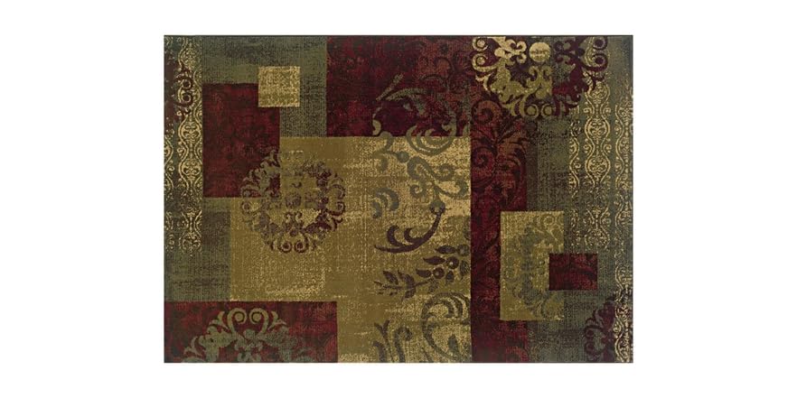 Madison Scroll Leaves Area Rug (4 Sizes)