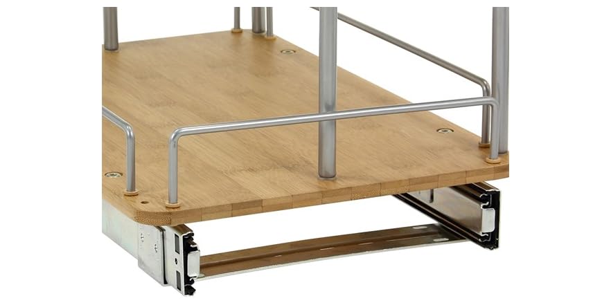 Bamboo 2-Tier Under-Sink Organizer 11.5W