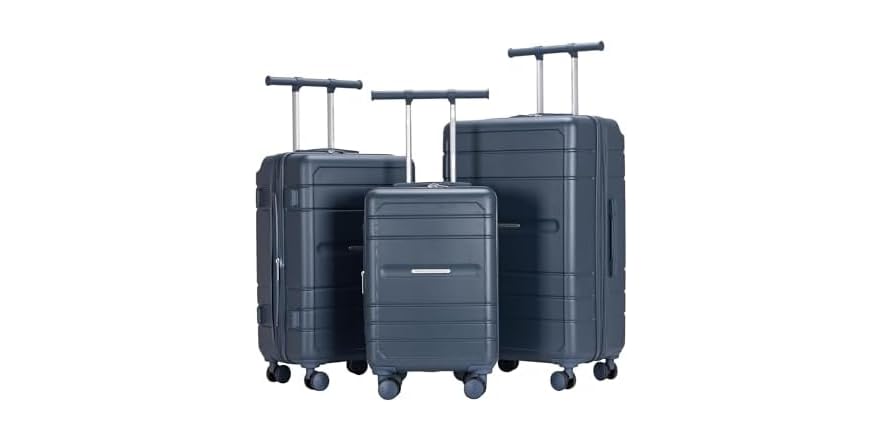 French Connection Le Voyage Luggage, 3 Piece Set