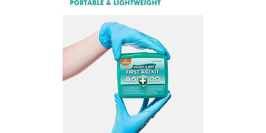 420 Piece First Aid Kit (6 Pack of 70ea)
