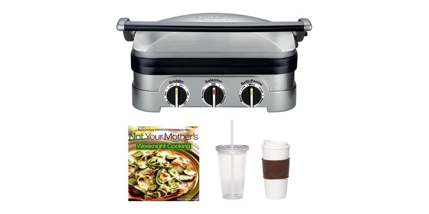 Cuisinart Gourmet Griddle Griddler Panini Press