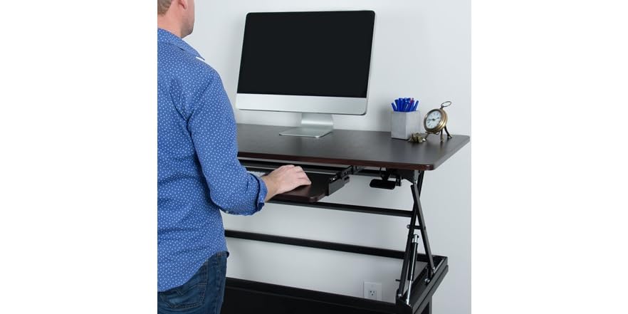Work Up 48" Manual Adjustable Stand Desk