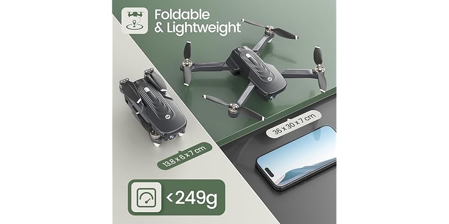 Holy Stone GPS Drone 4K Camera HS175D