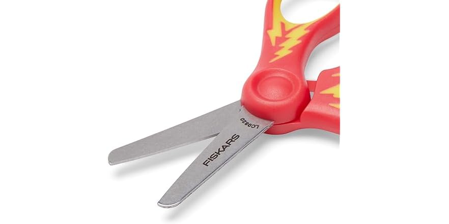 Fiskars 5" Blunt-Tip Scissors 3 Pack