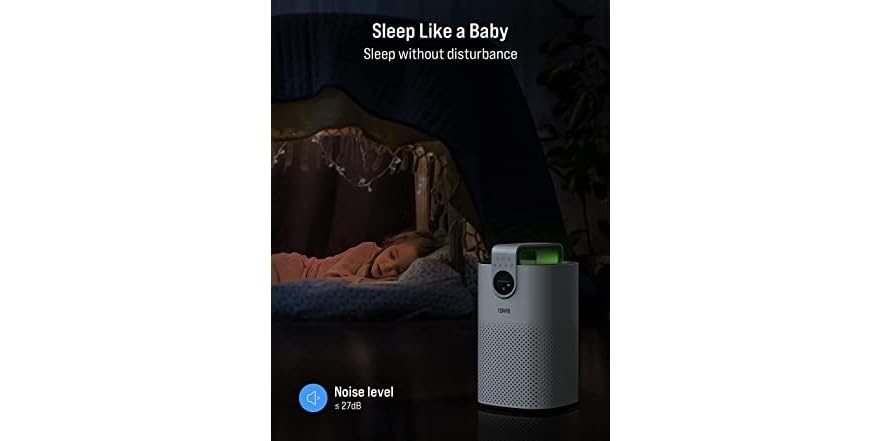 TOPPIN HEPA Air Purifiers for Home Bedroom