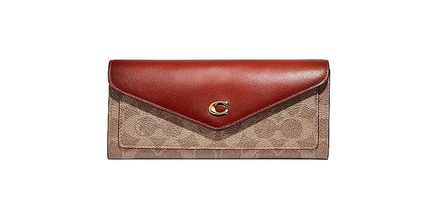 Coach Signature Wyn Soft Wallet
