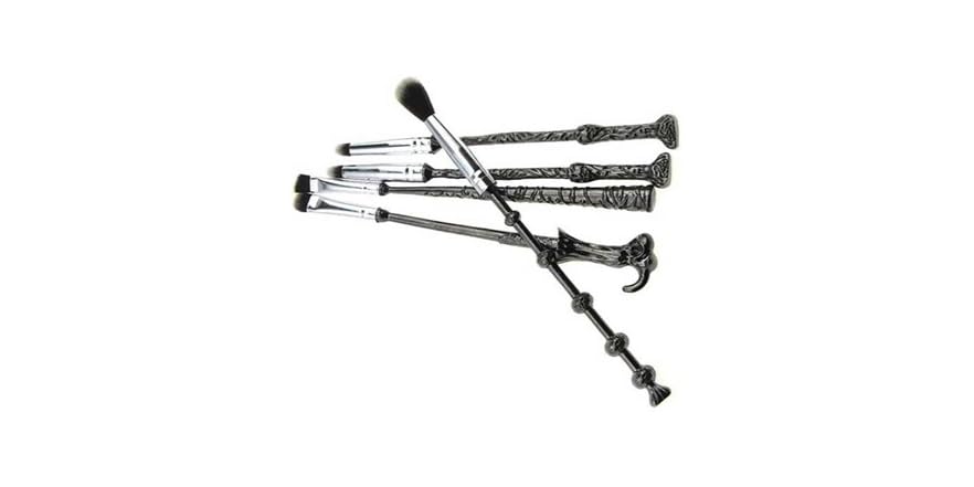 Wizard-Wand Makeup Brush Set: 5-Piece