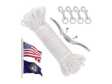 100ft Flag Pole Rope Kit