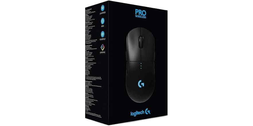 Logitech G PRO Wireless Gaming Mouse, Hero 25K Sensor