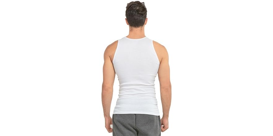 6-Pack Knocker 100% Cotton A-Shirt
