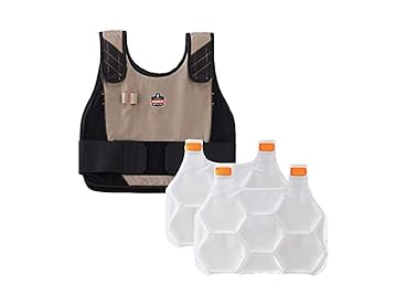 Cooling Vest with 2 Ice Packs