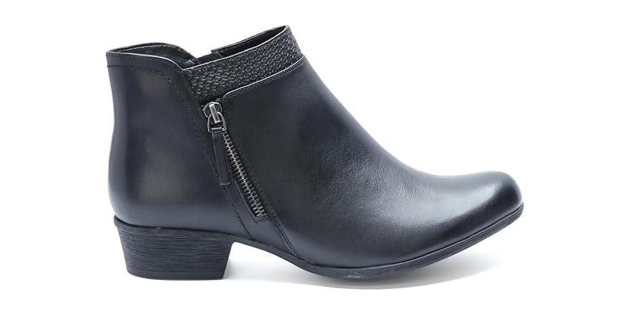 Rockport Carly Bootie Black Leather 9.5