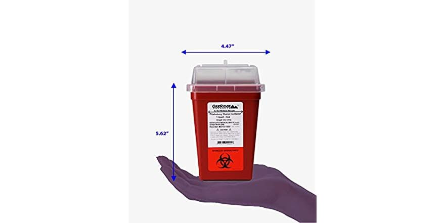 Needle and Syringe Disposal Containers