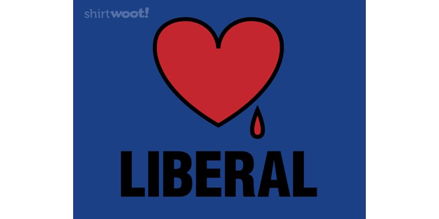 Bleeding Heart Liberal Pullover Hoodie