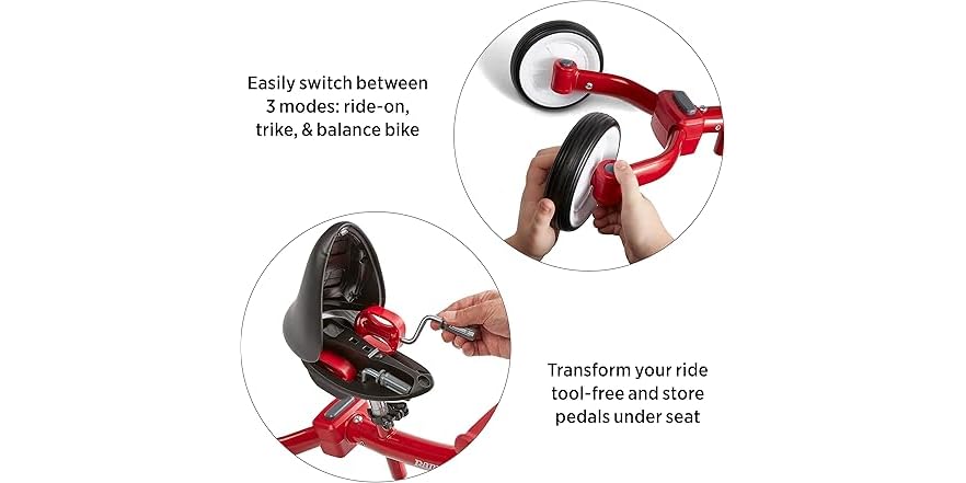 Radio Flyer Triple Play Trike