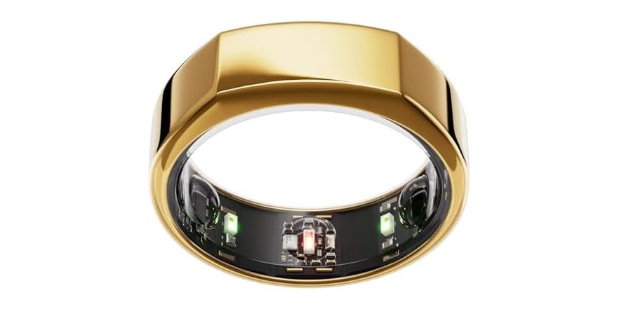 Smart Ring Gen3, Size 7, Gold Heritage