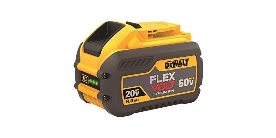 DEWALT DCB609 FLEXVOLT 20V/60V MAX* Battery, 9.0Ah
