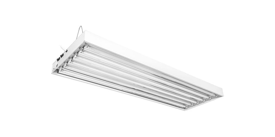 4-Foot 6 Tube T5 Fluorescent Fixture