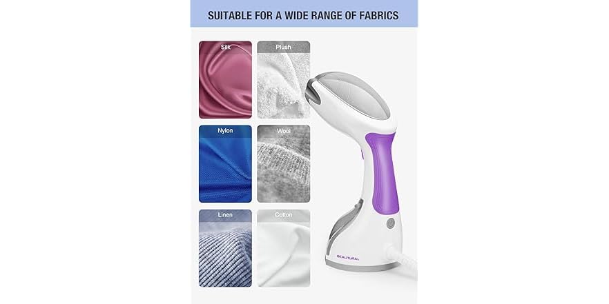 BEAUTURAL B08CXRBL92 Steamer for Clothe (Open Box)