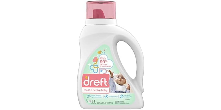 Dreft Dreft Stage 2: Active Baby Liquid Laun