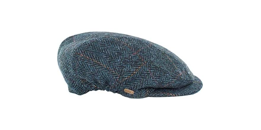 Kerry Cap Blue Herringbone Medium