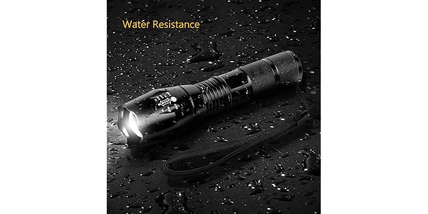 Miular Military Grade Flashlight 2 Pack