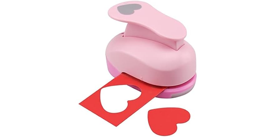 2 Inch Heart Shaped Hole Punch