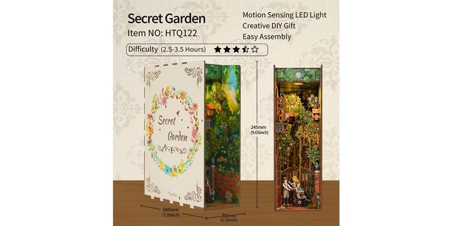 DIY 3D Book Nook Puzzles
