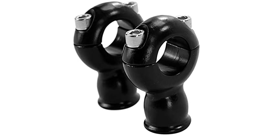 TC Bros. Classic Black Stainless Risers