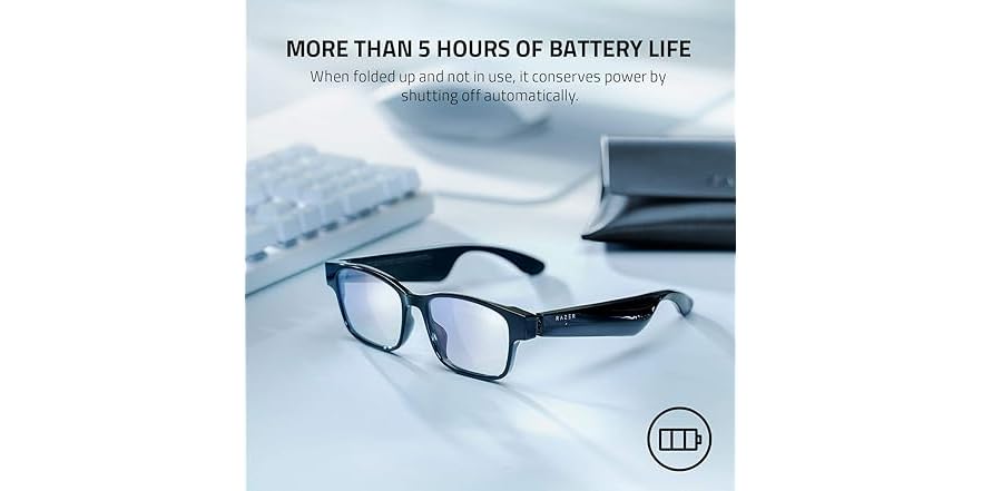 (NEW) Razer Anzu Smart Glasses (Lens Bundle)