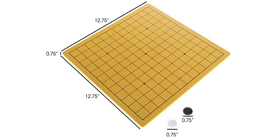 Beginner's Reversible Go Board Game Set