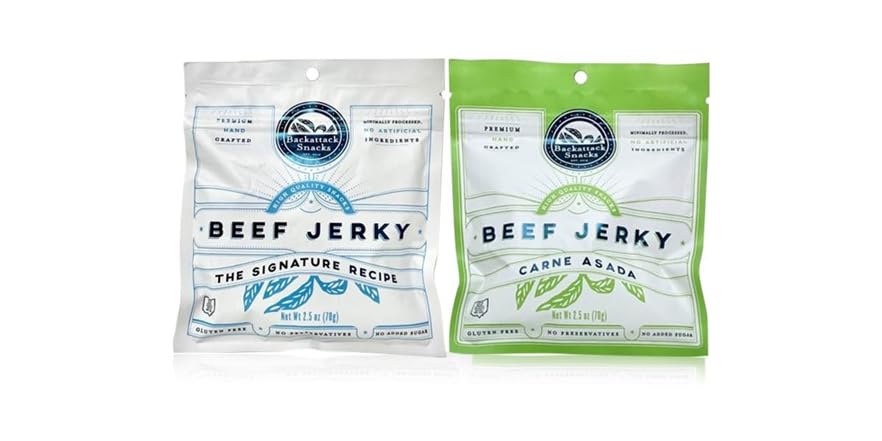 Backattack Snacks Jerky 4 Pack