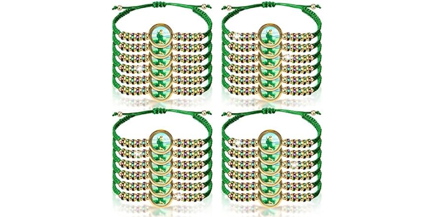 24 Pieces Catholic String Bracelets