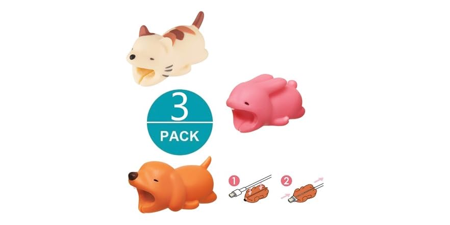 (3 Pack) Cable Bites