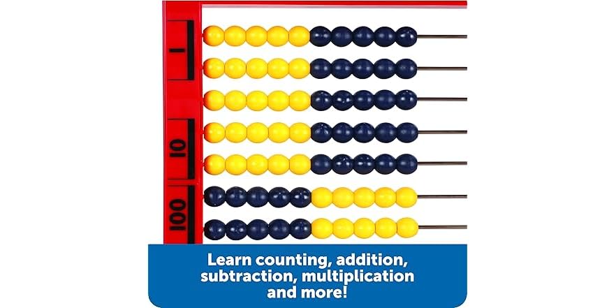 Learning Resources 2-Color Abacus