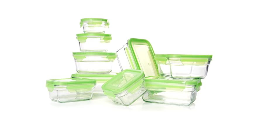 Glasslock Oven Safe 18pc Set