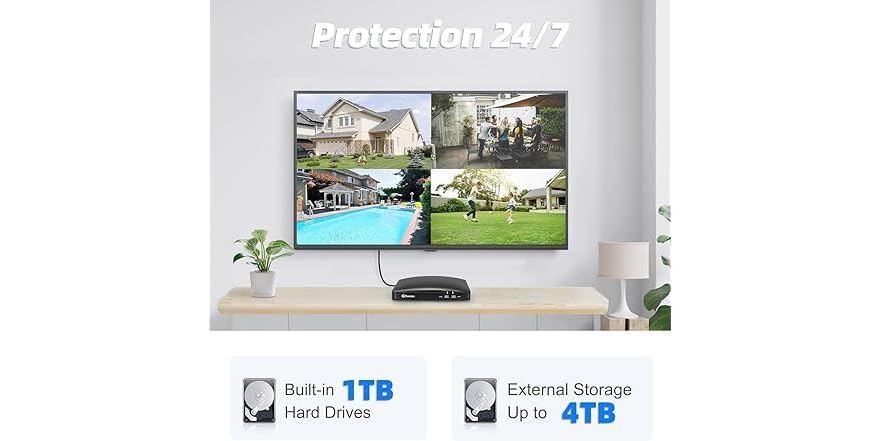 Swann Home DVR Security Camera System