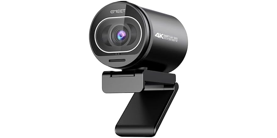 EMEET 4K Webcam, S600 Webcam