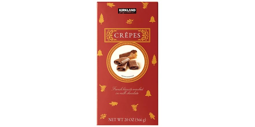KIRKLAND SIGNATURE Crepes Biscuits With Chocolate