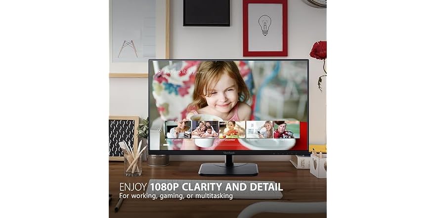 ViewSonic VA2456-MHD 24 Inch IPS 1080p Monitor