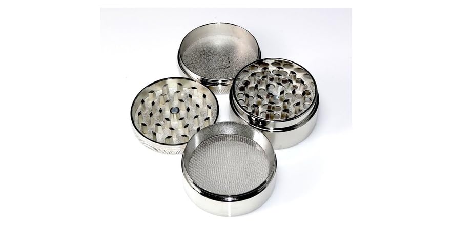5-Piece Titanium Herb Grinder, 5 Colors