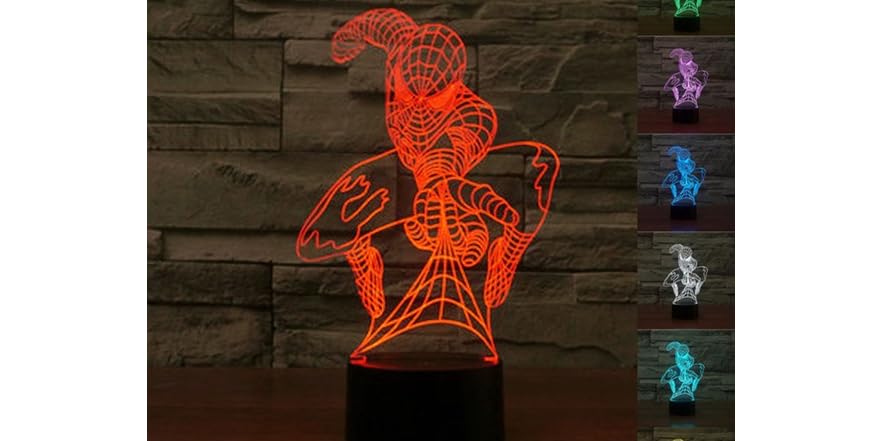 3D Illusion Decorative Lights - Marvel