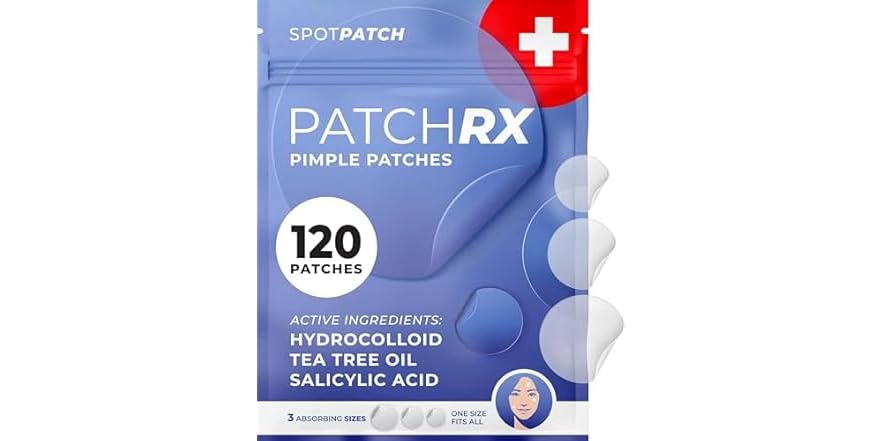PatchRx Salicylic Pimple Patches (120 Pa