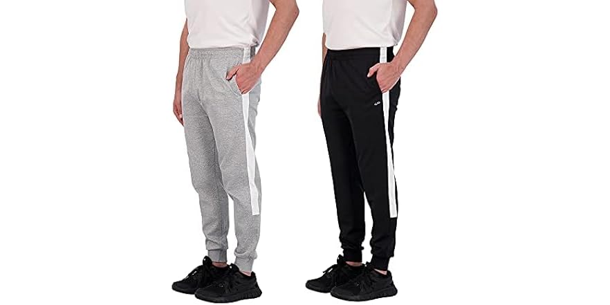 Unipro Mens 2 Pack Jogger Sweatpants